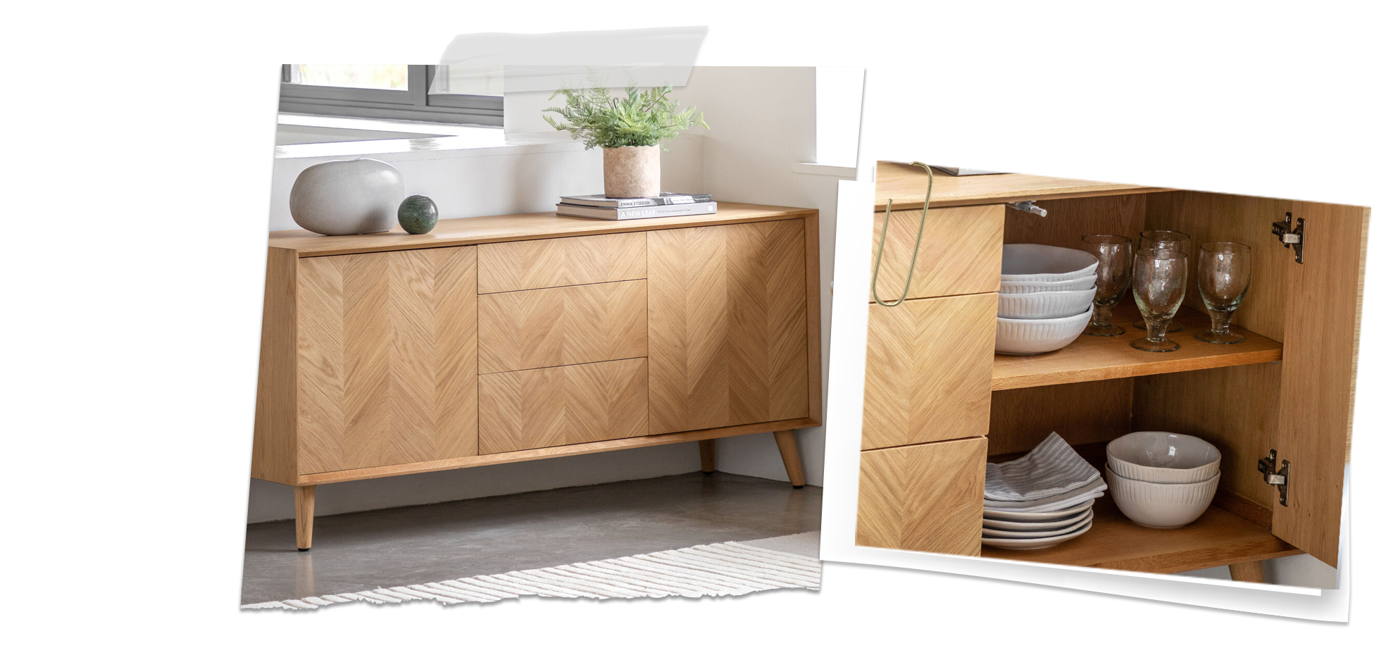 Willow & Hall | The Halston Sideboard