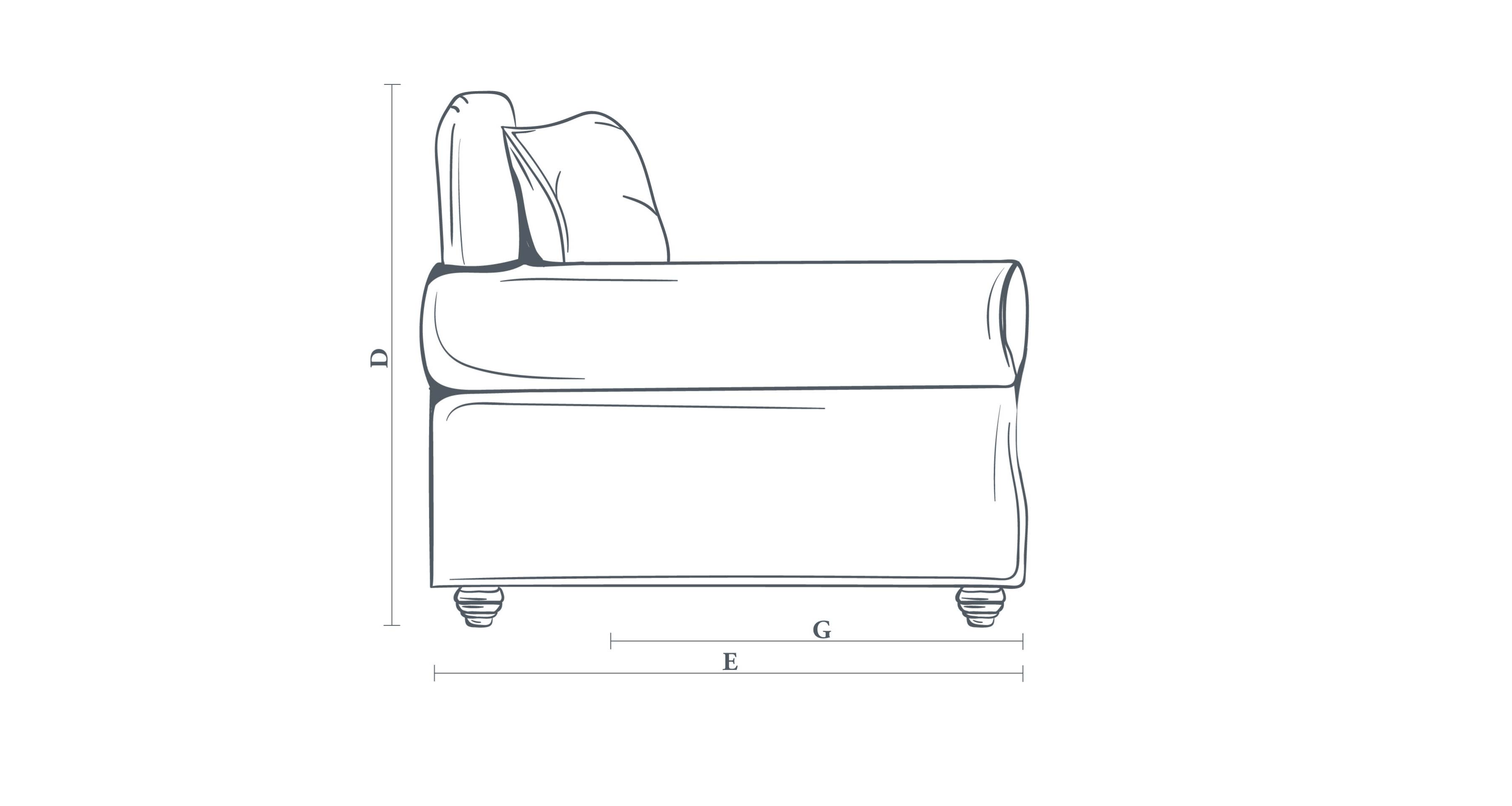 The Chilmark 2 Seater Sofa